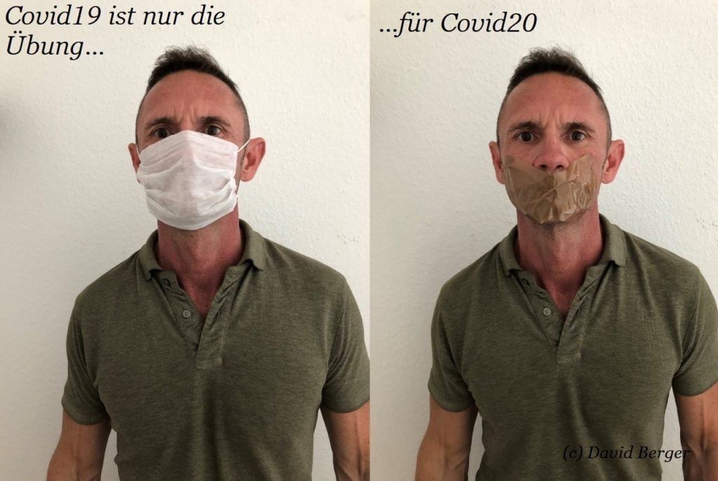 "Die Maske als Maulkorb": Tausende demonstrierten an Pfingsten für die ...