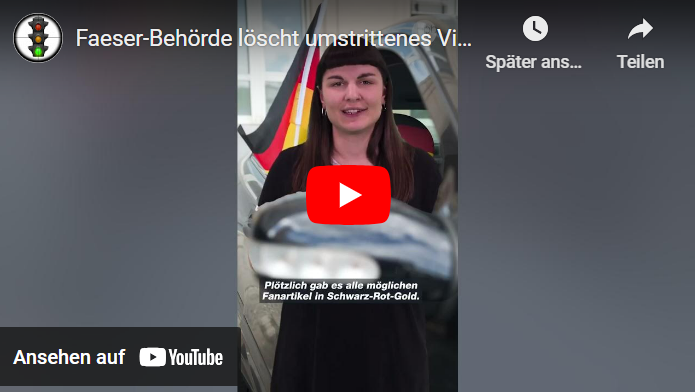Sommermärchen schuld am Rechtsruck: Faeser-Behörde löscht krankes Video